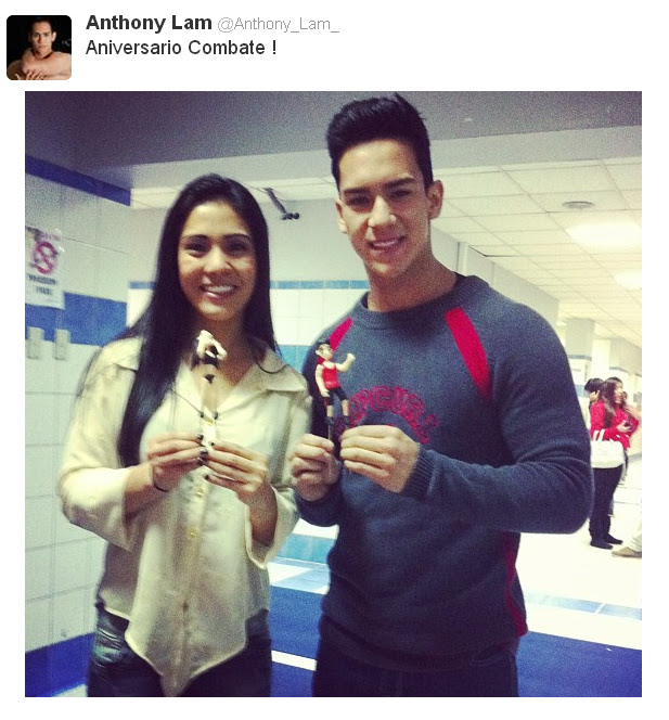 Combate ─: Anthony Lam celebra aniversario de Combate junto a Fabianne "La china"