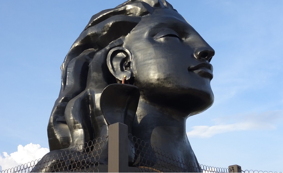 112 feet tall Adiyogi Lord Shiva statue in Coimbatore Tamil Nadu India 112 feet tall Adiyogi Lord Shiva statue in Coimbatore Tamil Nadu India