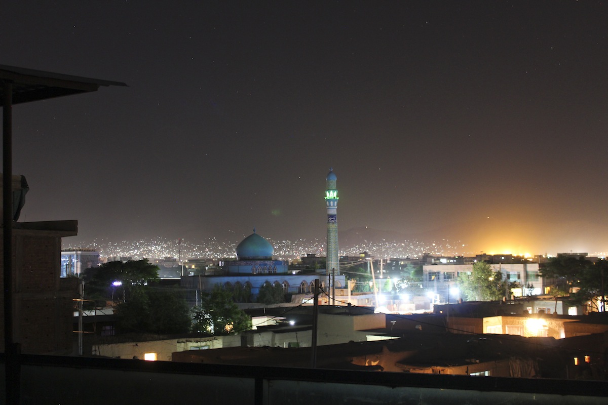four wheeled adventures: A Few Night Shots of Kabul