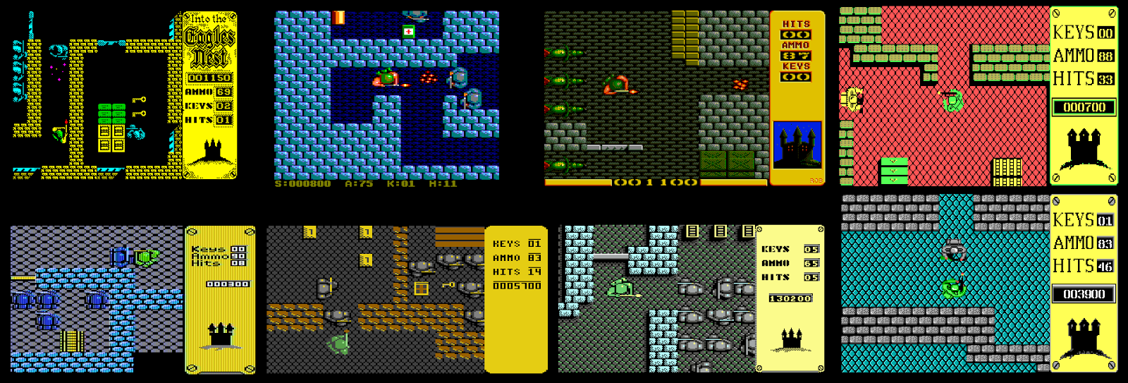 [PC][CGA era] Top down barbarian/fighter dungeon crawl : tipofmyjoystick