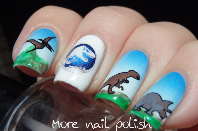 31DC2015 - Inspired by a movie - Jurassic World ~ More Nail Polish