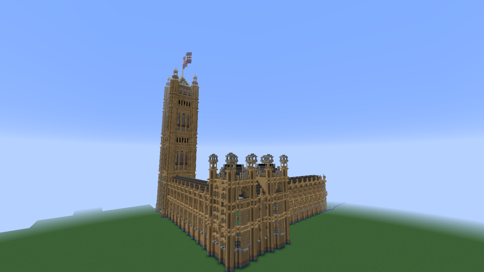 MINECRAFT ARCHITECTURE: Palace of Westminster: 3# Terraza | Palace of ...