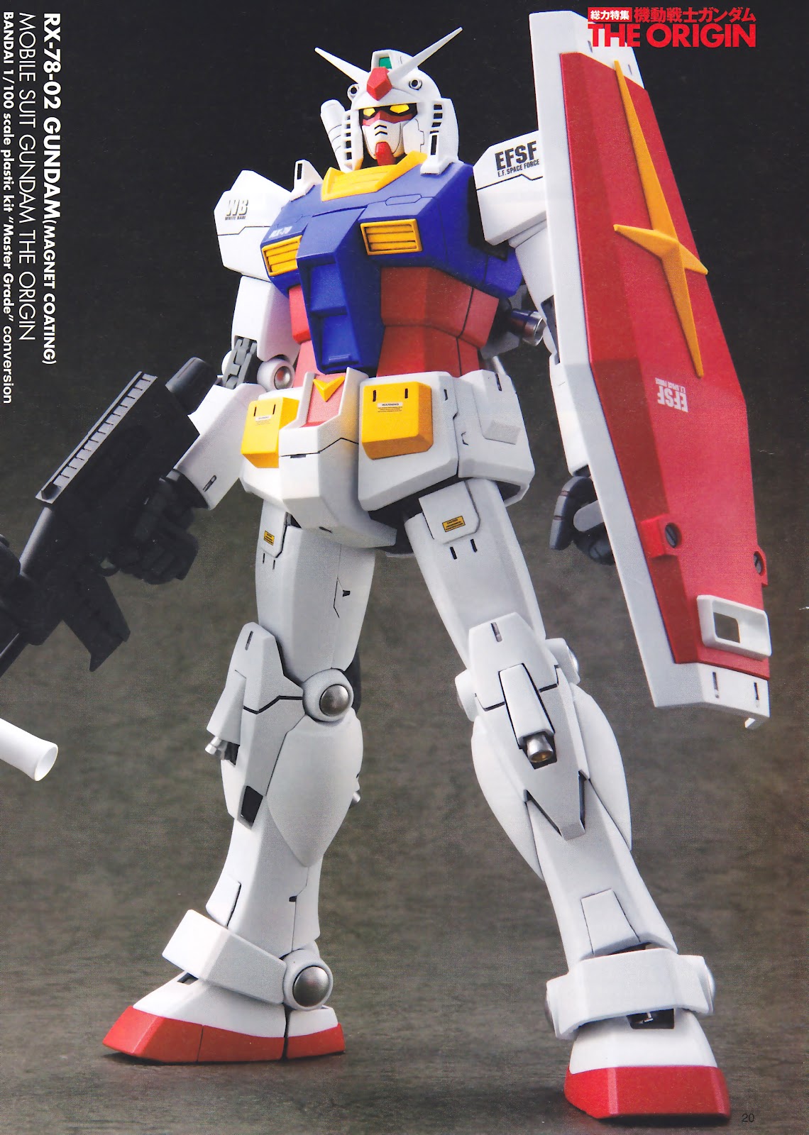GUNDAM GUY: Mobile Suit Gundam The Origin: RX-78-02 Gundam (Magnet ...
