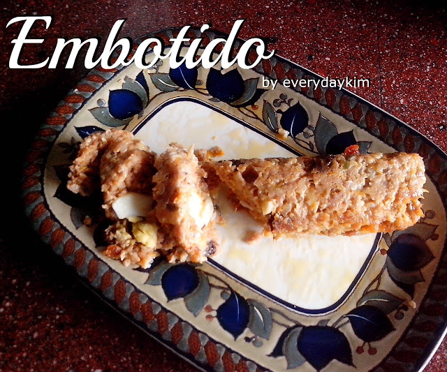 Embotido - Pinoy Meat Loaf Recipe | Everyday Kim
