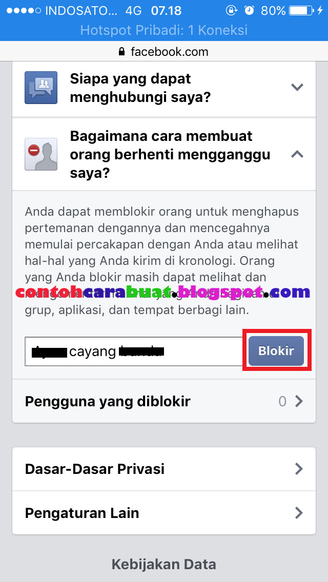 Cara Memblokir FB Orang Lain Tanpa Diketahui | Blokir Teman Facebook ...