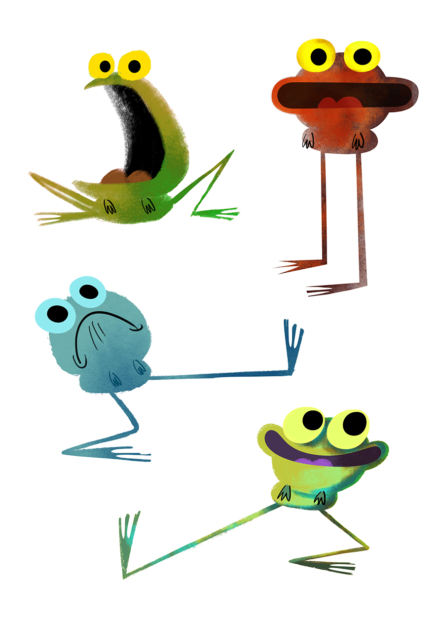 VISUAL PHOOEY!: IT'S A GROOVY WORLD, ALFREDO!!! - CHARACTER DESIGNS!