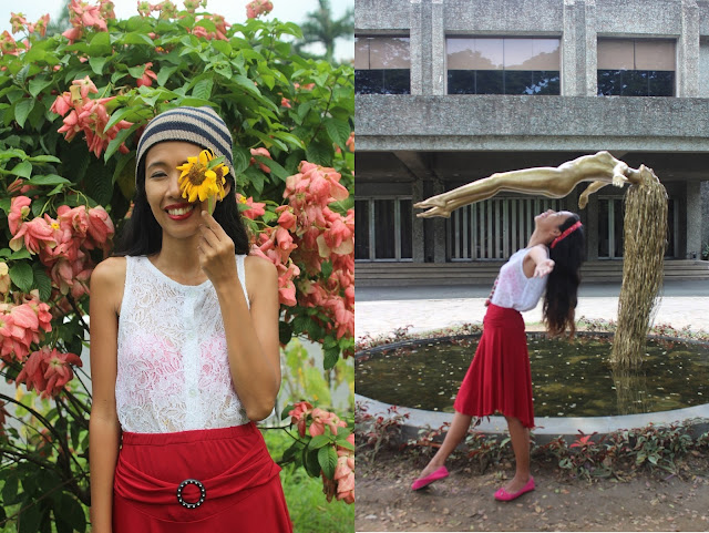 UP Diliman's Famed Sunflowers and UPlift - The Female Oblation