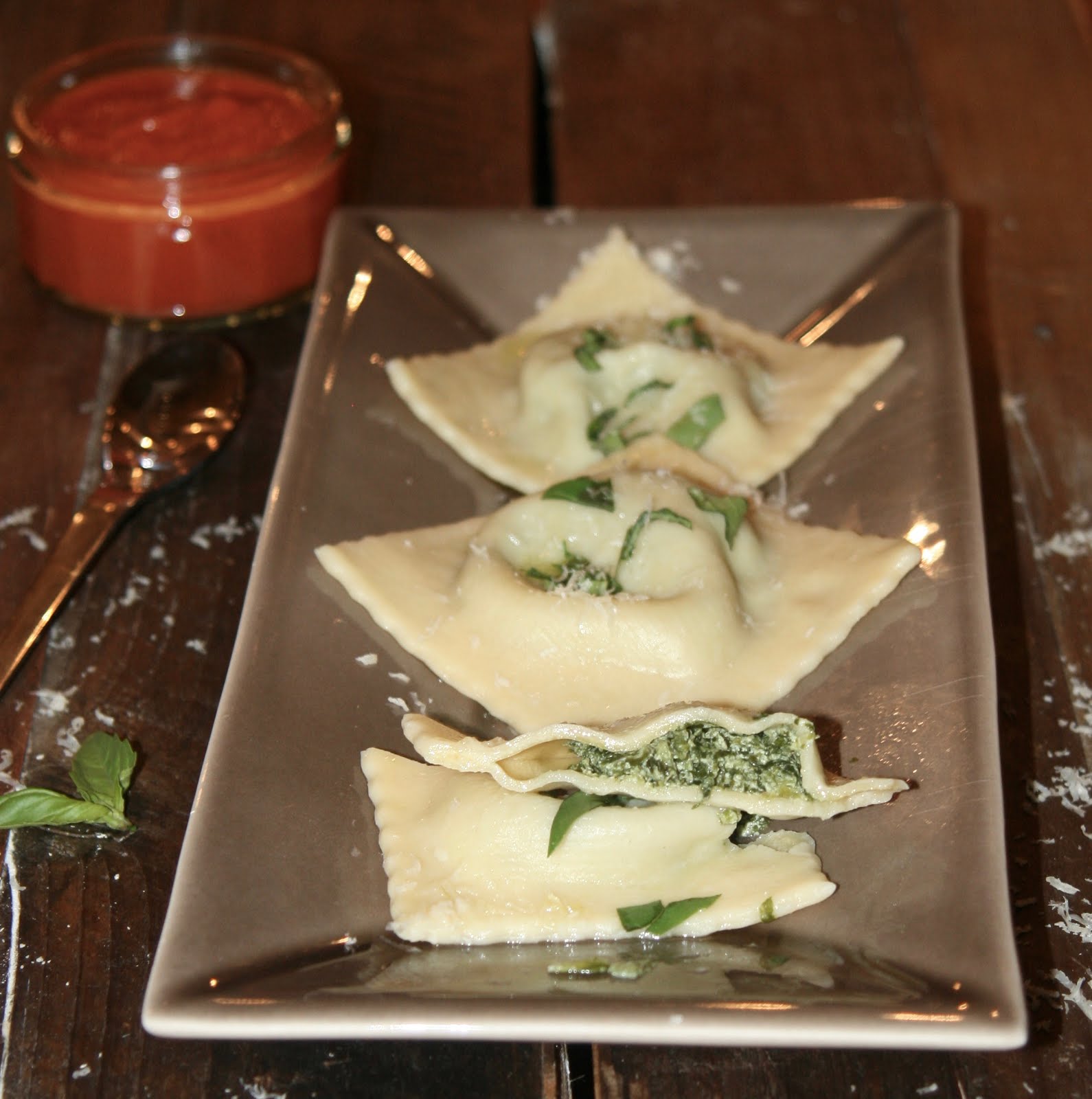 RAVIOLIS ÉPINARDS-RICOTTA
