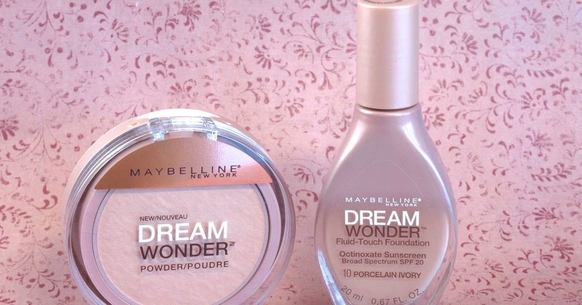 Maybelline Dream Wonder Fluid Touch Foundation and Powder: Review and ...