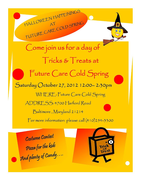 Hamilton - Lauraville Main Street News: Halloween Party at Future Care ...