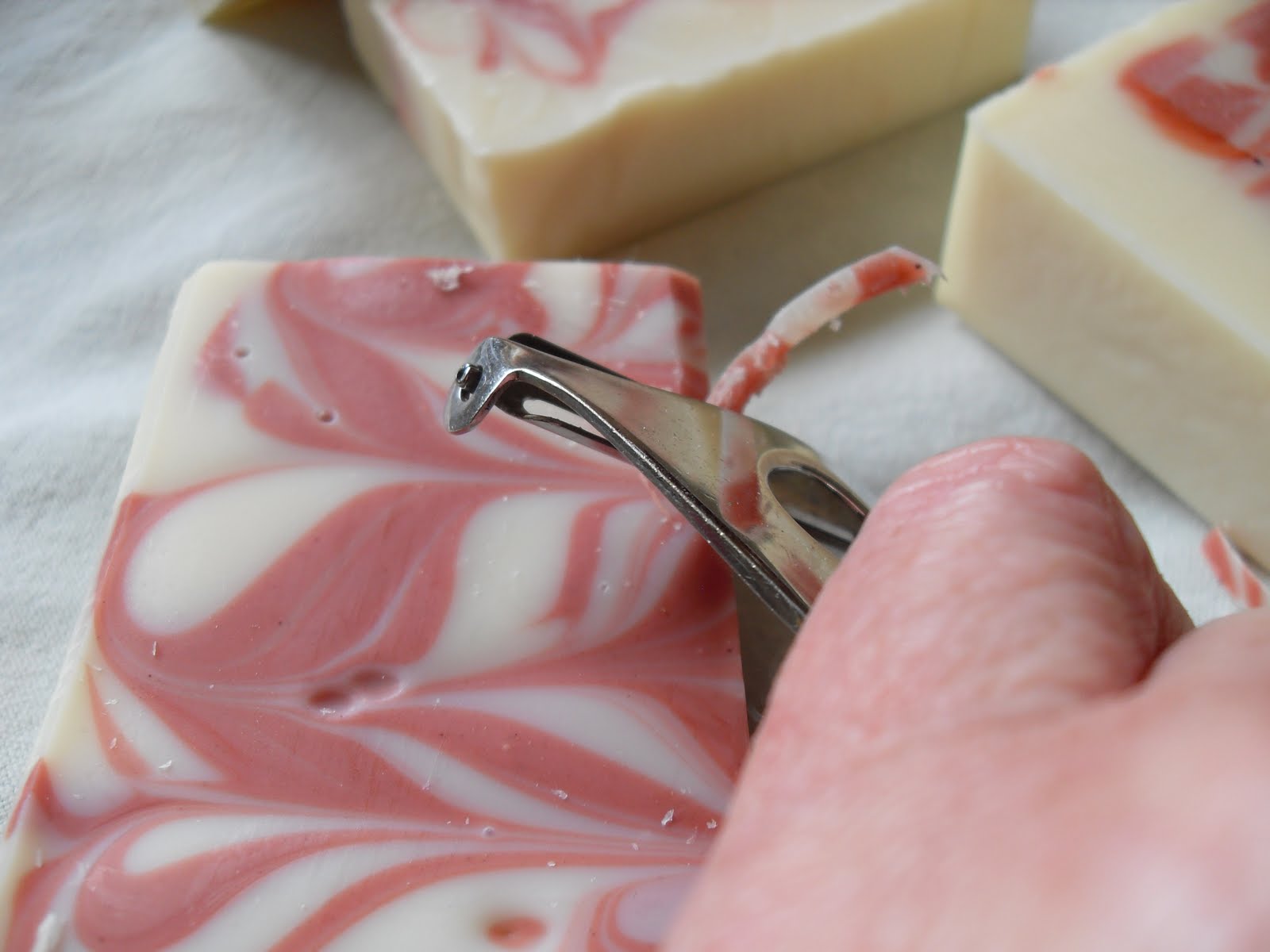 Soap Teacher: Chamfered Edging on Soap