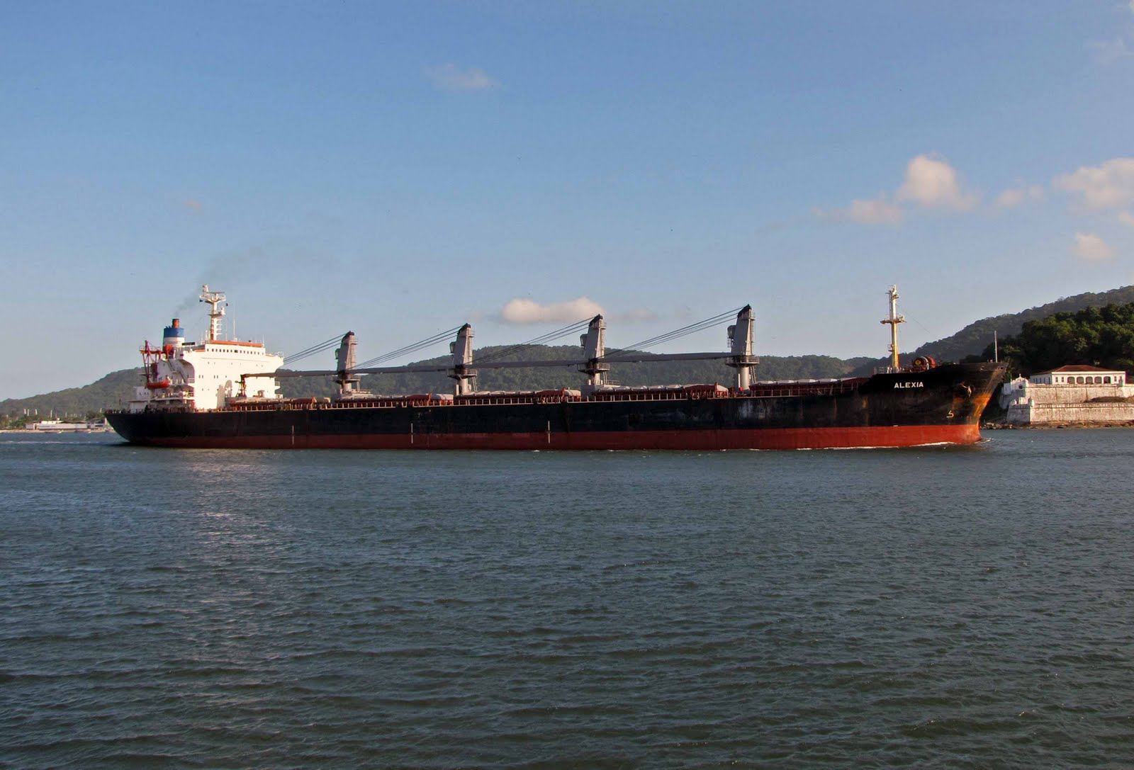 Santos Shiplovers: M/V Alexia / 9HPR7 - Um Handy Size da Alloceans