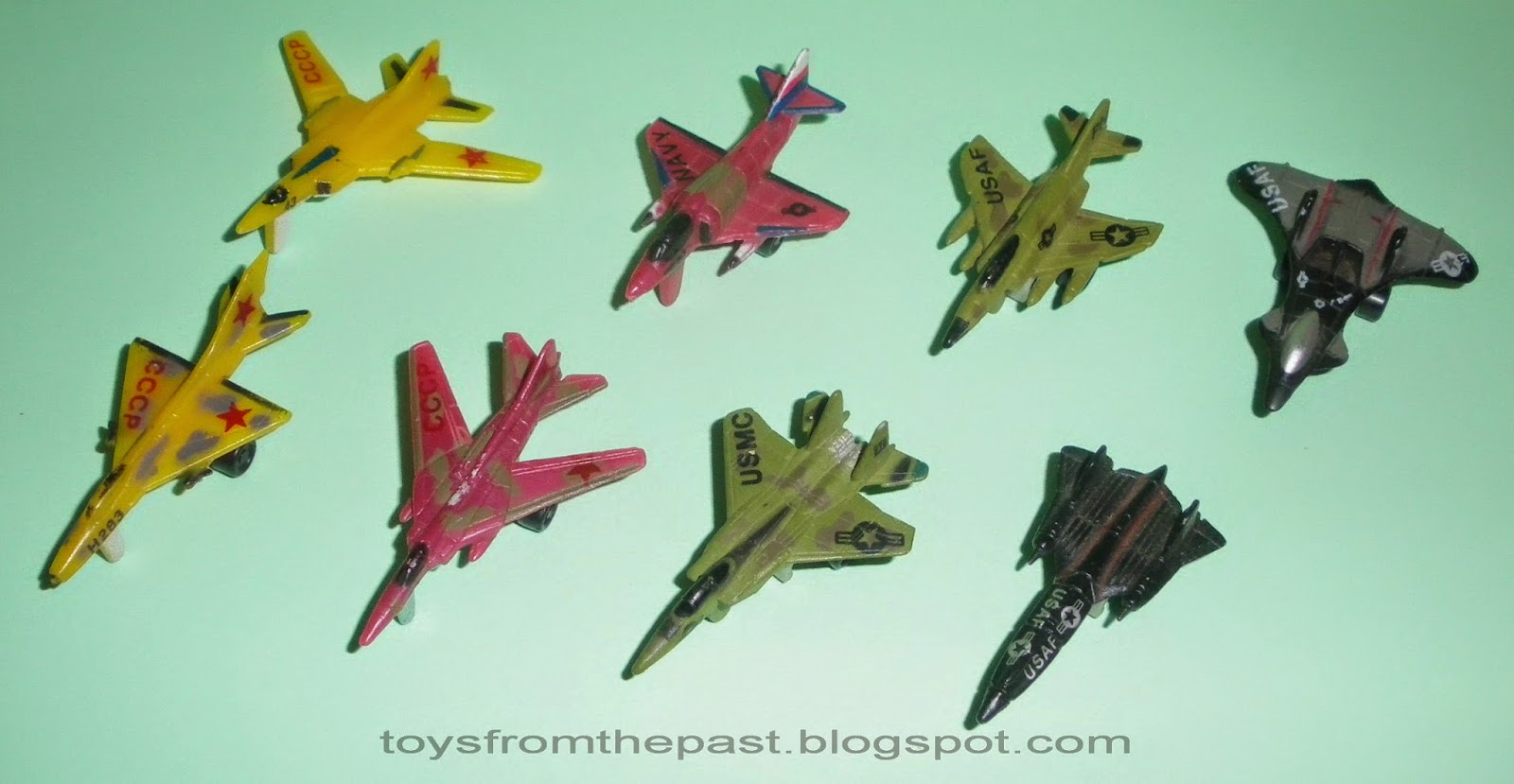 Toys from the Past: #538 FUNRISE – MILITARY JET PLANES and GROUND ...
