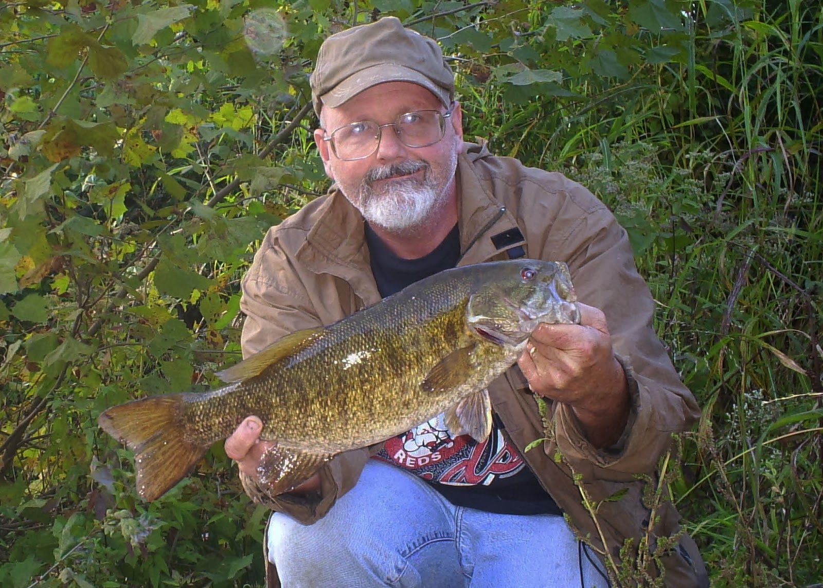 Steven outside: 20 inch smallmouth bass