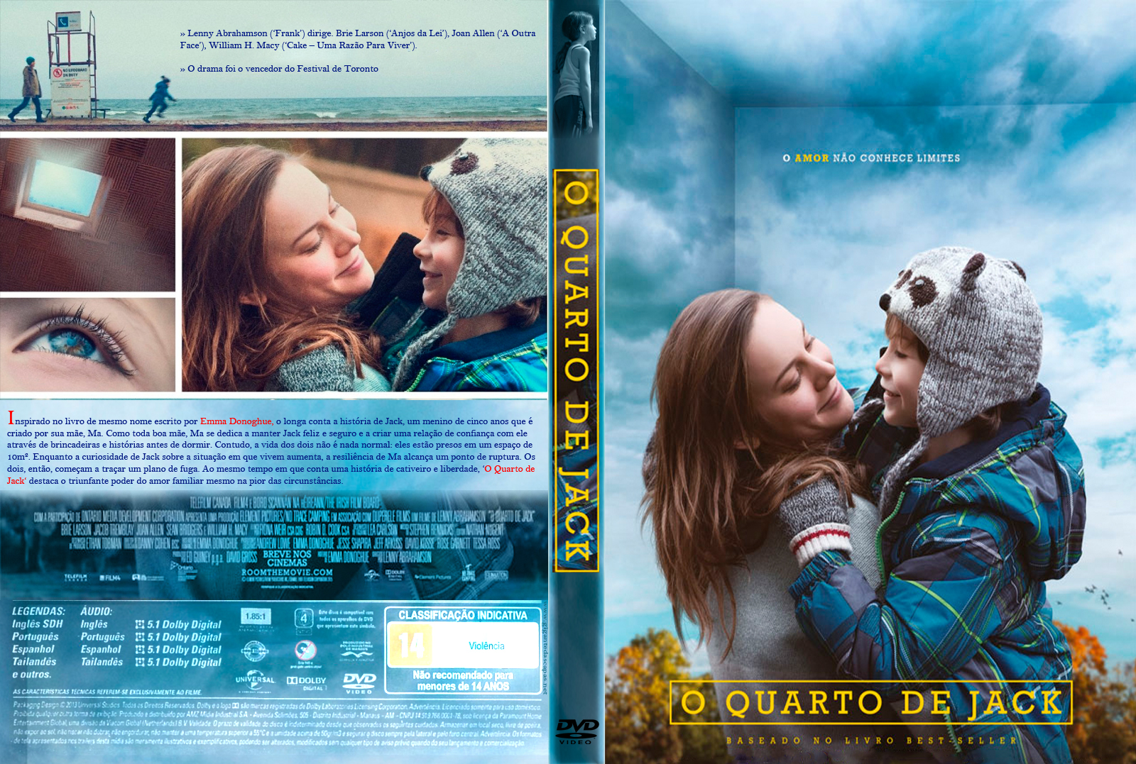 O Quarto de Jack (2016) | Baixaki Capas