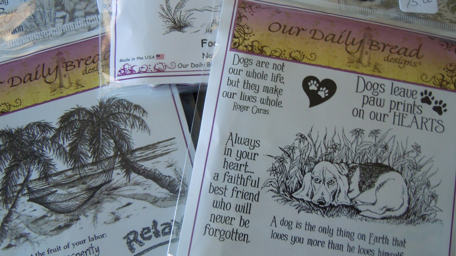 Make Time to Create: Our Daily Bread Stamps