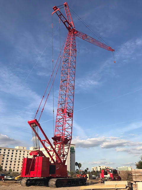 Industrial History: Cranes with a Luffer Jib