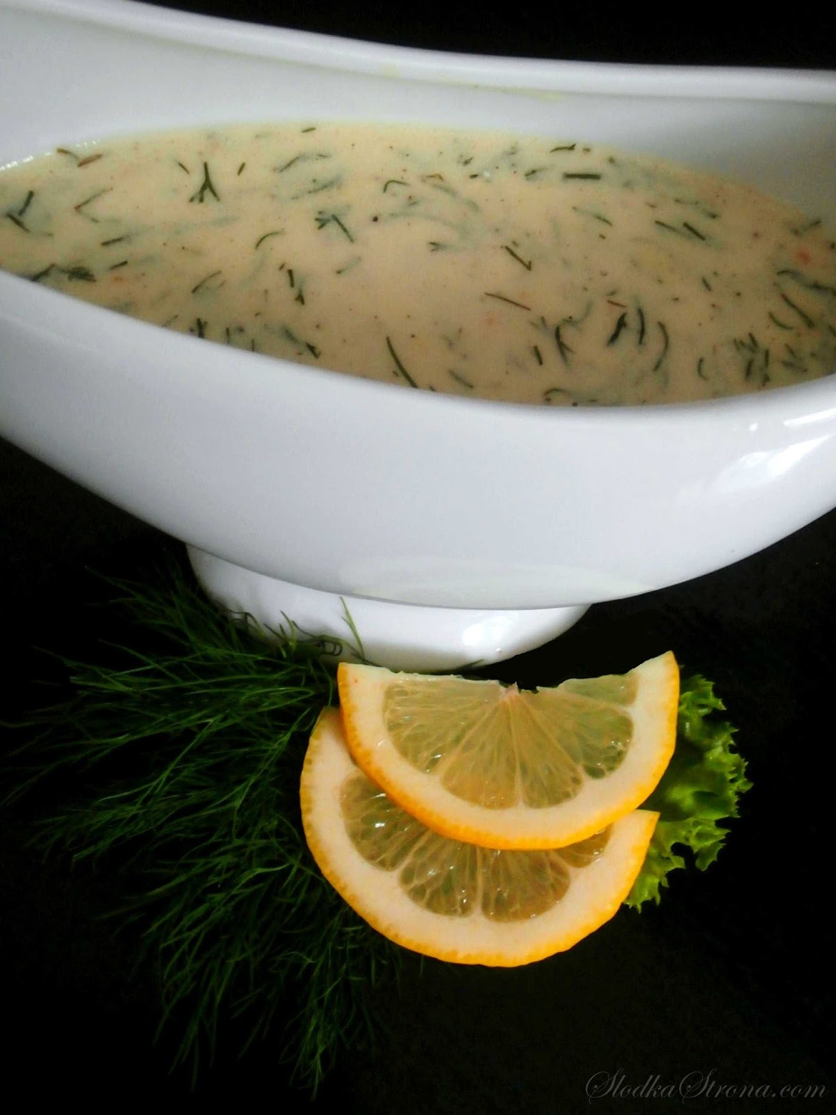 Słodka Strona: Sos Koperkowy