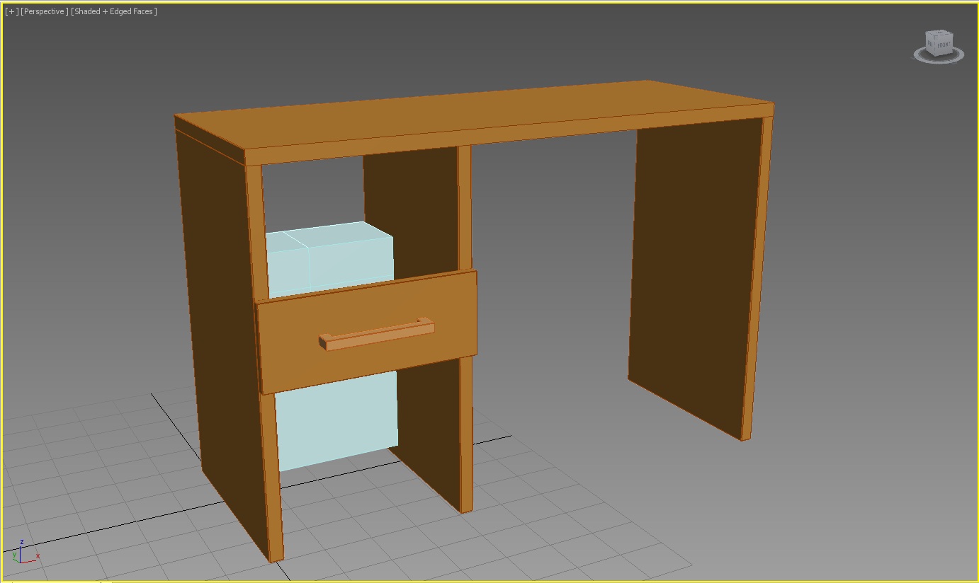 Interiores y 3D: 3D Studio Max: modelado de escritorio minimalista
