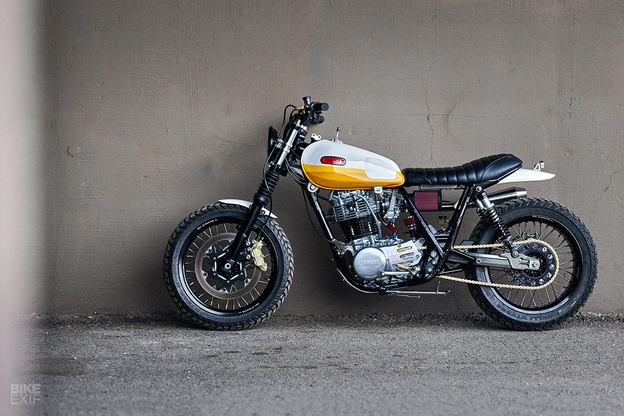 Racing Cafè: Yamaha SR 500 Scrambler by Daniel Peter