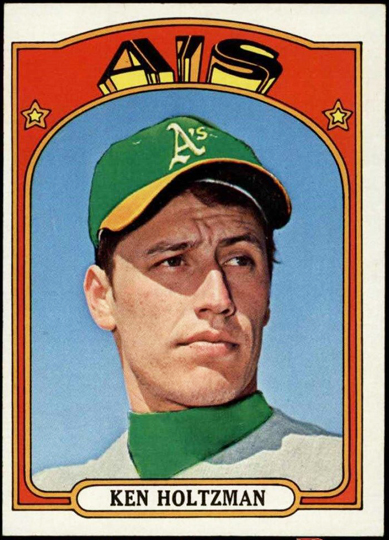 WHEN TOPPS HAD (BASE)BALLS!: ANOTHER NEON AIRBRUSH JOB- 1972 KEN HOLTZMAN