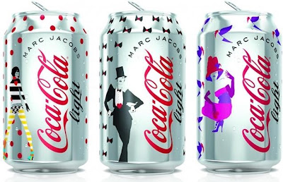 Positive Eating Positive Living: Packaging Coca Cola signé Marc Jacobs