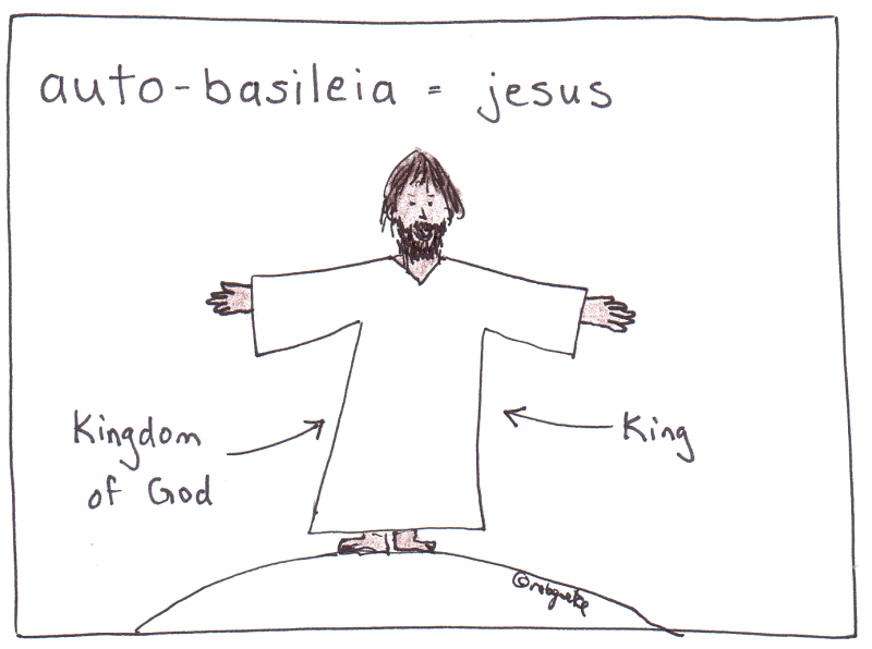 with arms wide open: auto-basileia