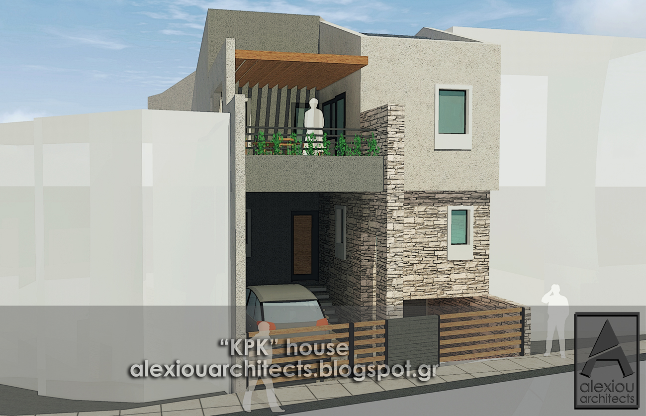 alexiouarchitects: KPK house (first plans)