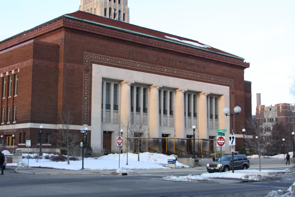 Michigan Exposures: Hill Auditorium