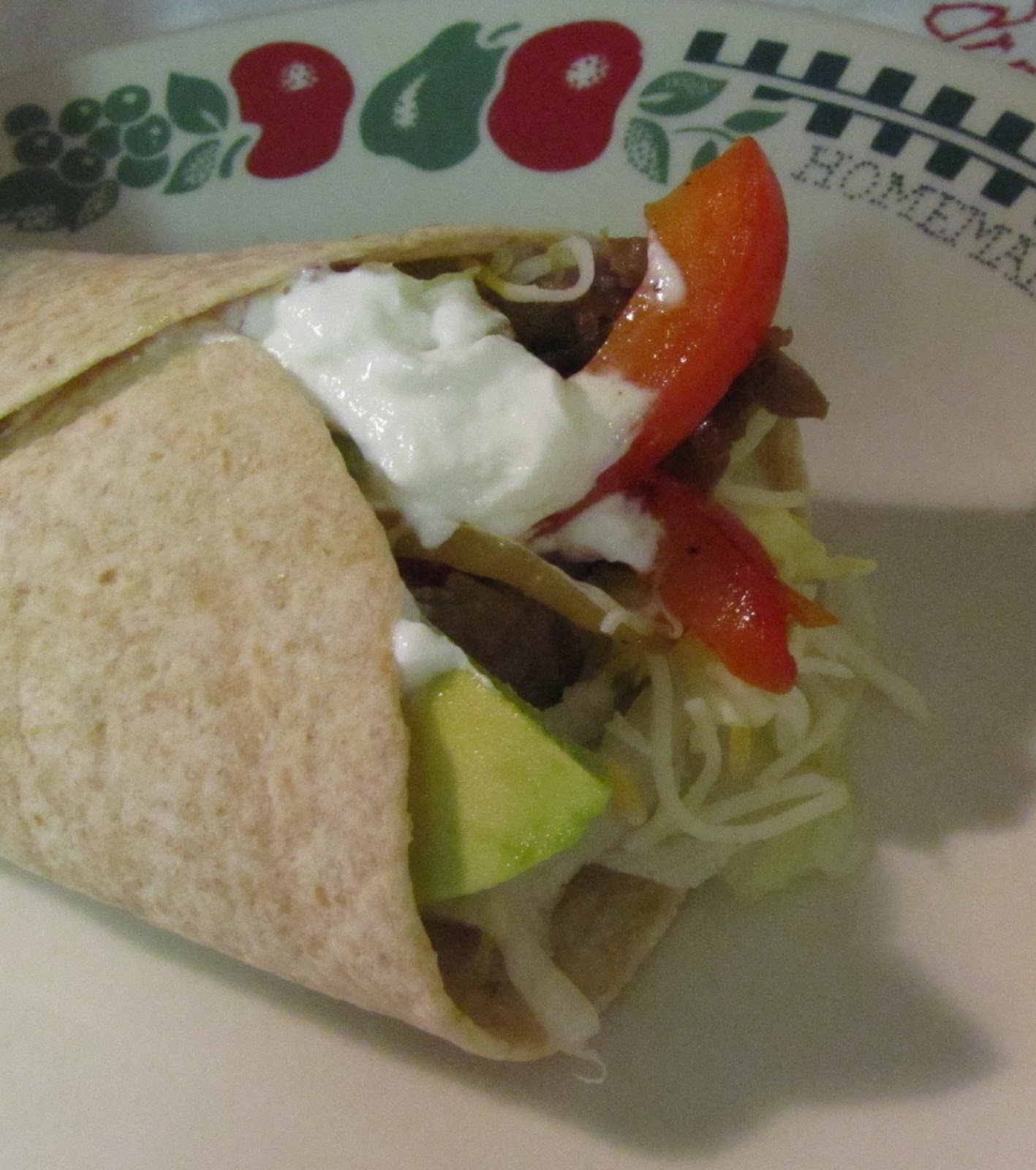 A'lil Country Sugar: Weight Watchers Monday: Steak Wraps