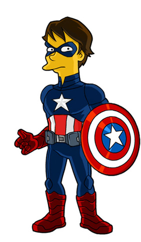 Springfield Punx: Benjamin's DC-Marvel Mashups