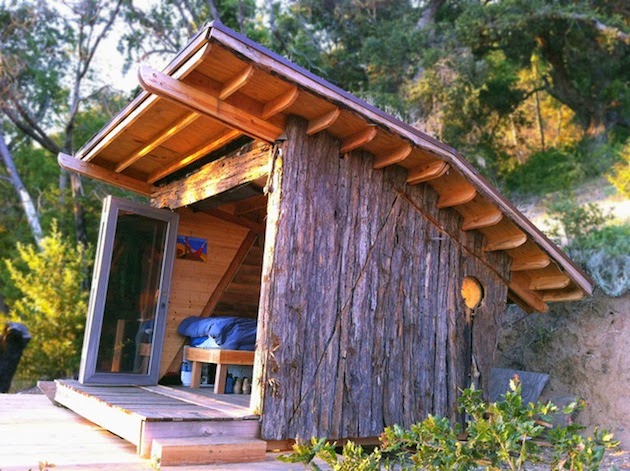 ESTILO RUSTICO: Cabana Rustica en California