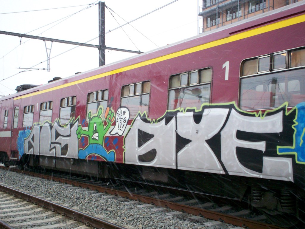 graffiti: ALS BYE