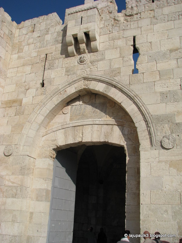THROUGH THE LAND OF ISRAEL III: The Jaffa Gate of Jerusalem-one of the ...