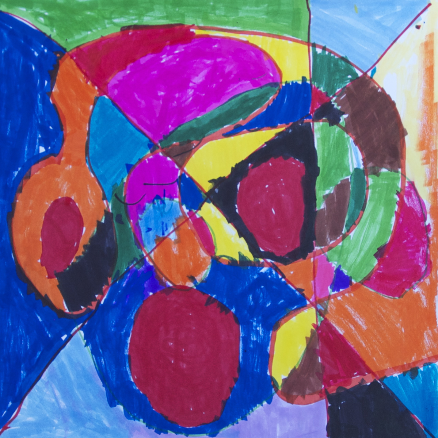 Afternoon Art Classes for Kids: Introduction to Drawing using Abstract Art