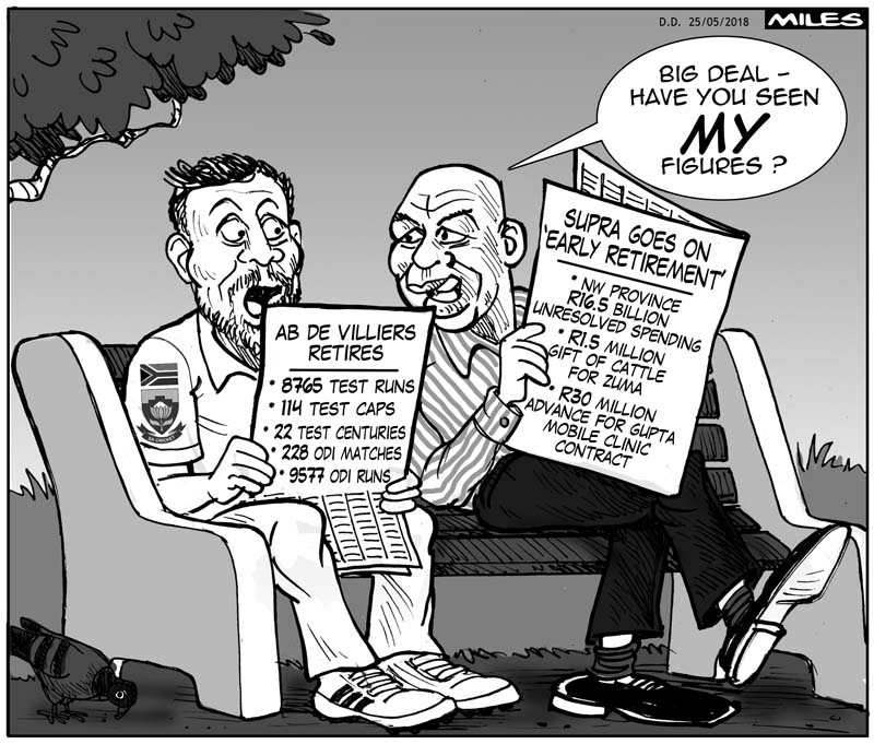 Cartoons by Miles: Just not cricket