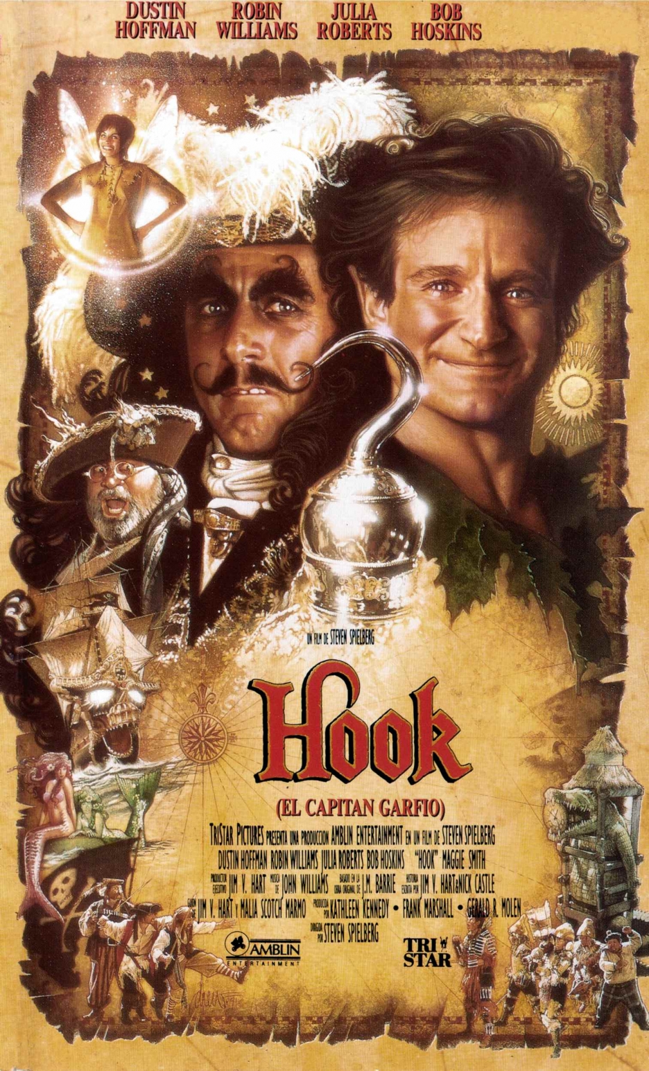 Proyectando la sombra de Peter Pan: HOOK.