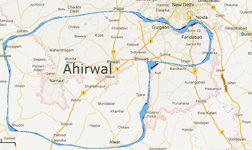 Why is Ahirwal Region known as Israel of India?