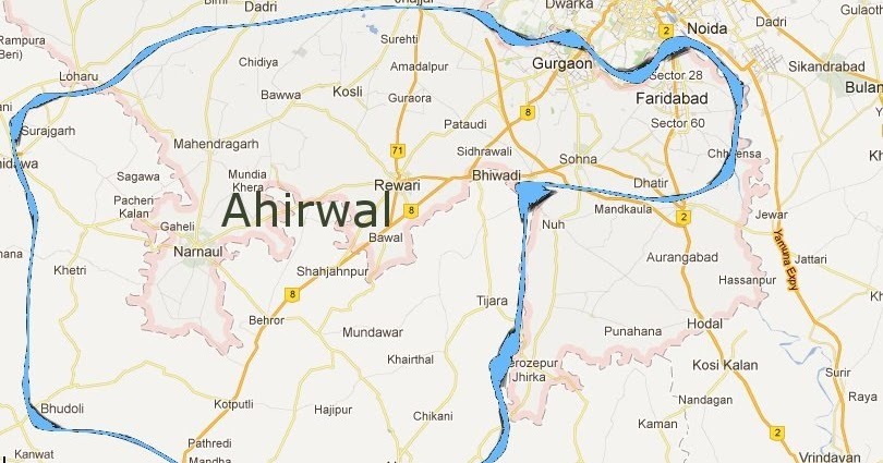 Why is Ahirwal Region known as Israel of India?