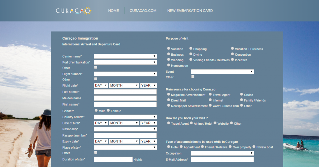 Nuevos requisitos para ingresar Curazao - Clap