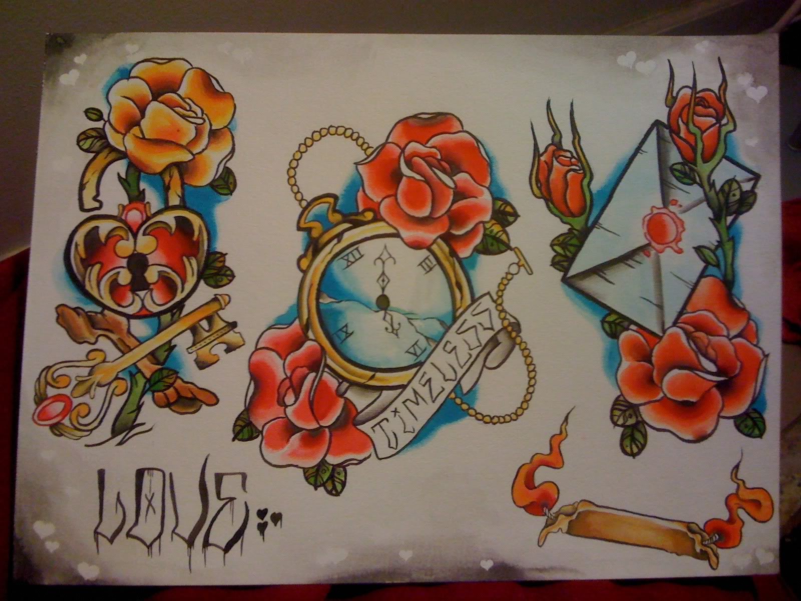 tattoo flash sheets
