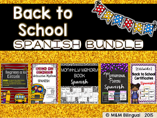 M&M Bilingual: Back to School Bilingual Resources