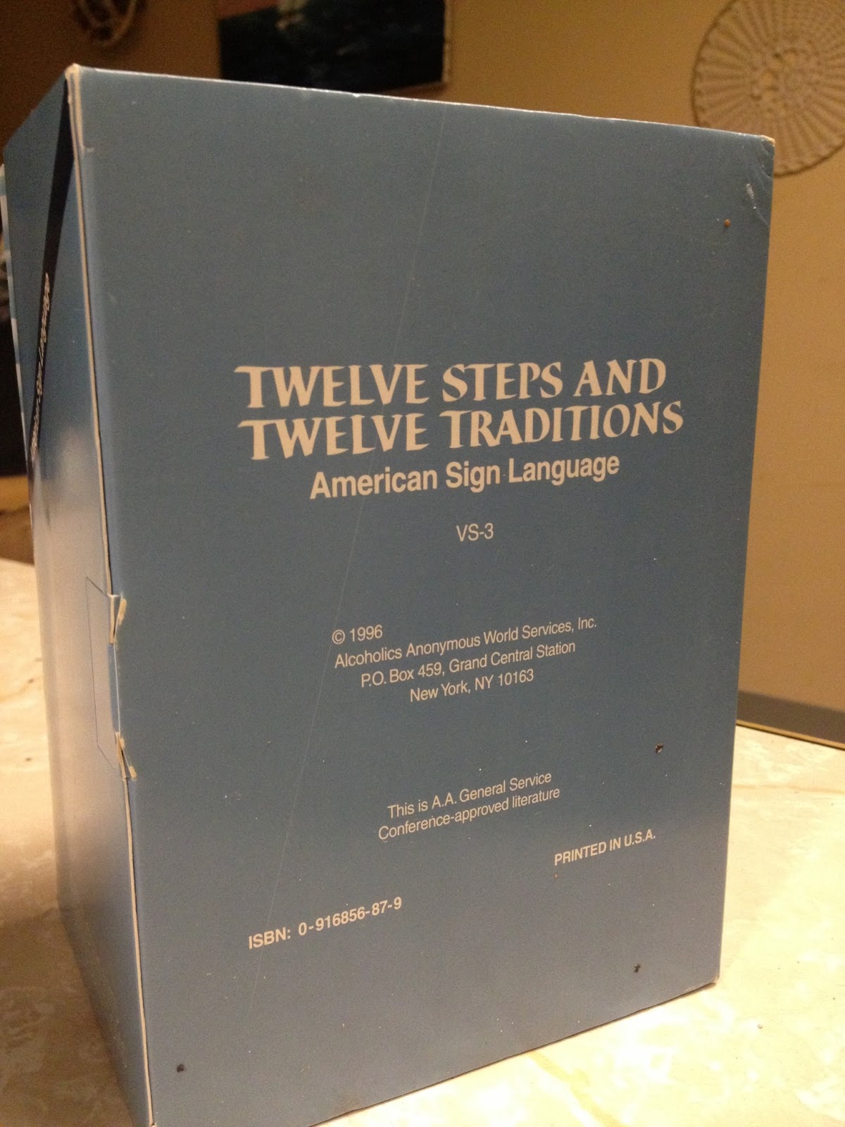 step off george: Twelve Steps Sign Language