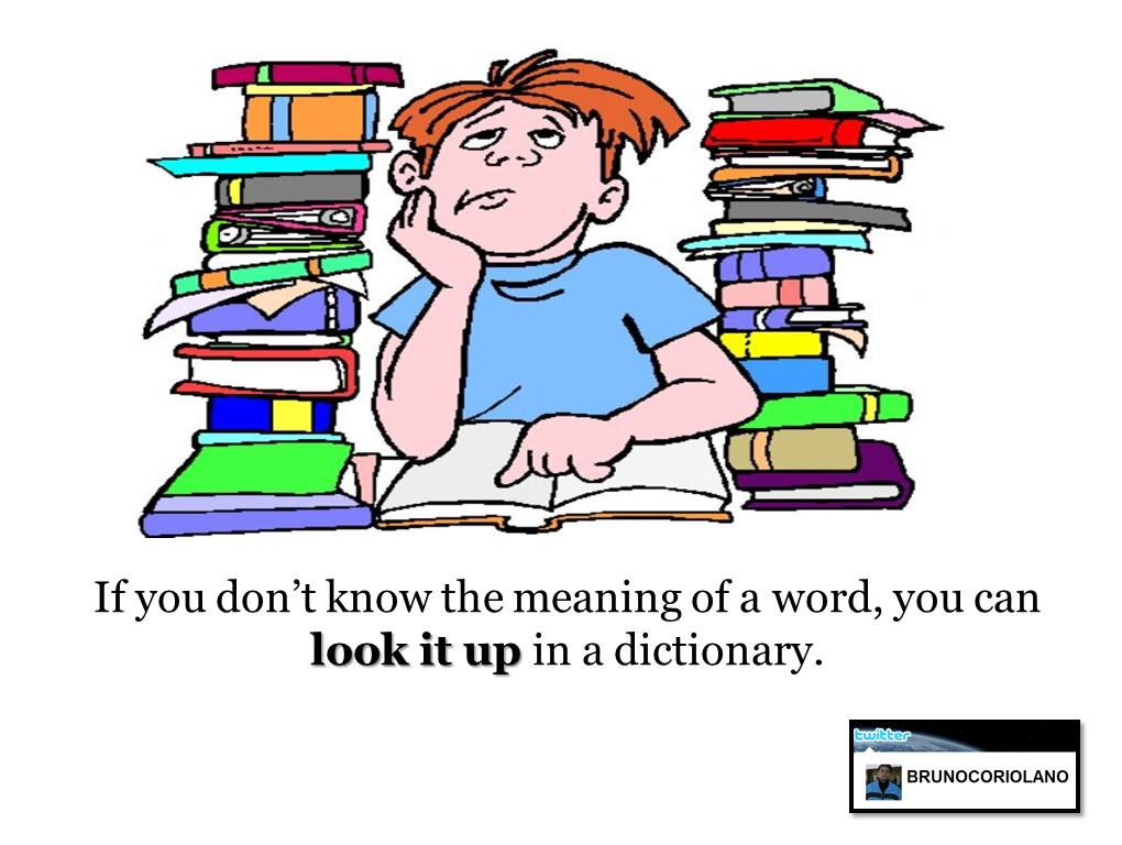 Portal da Língua Inglesa: [Phrasal verbs] #2 Look up!