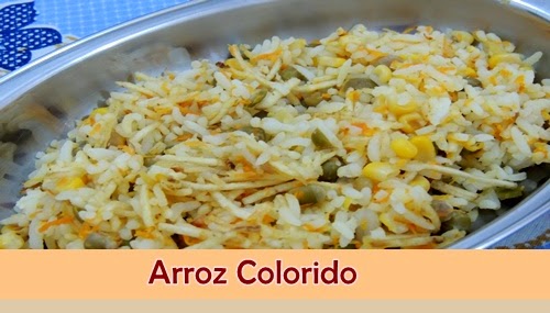 Arroz Colorido | Sabor no Prato