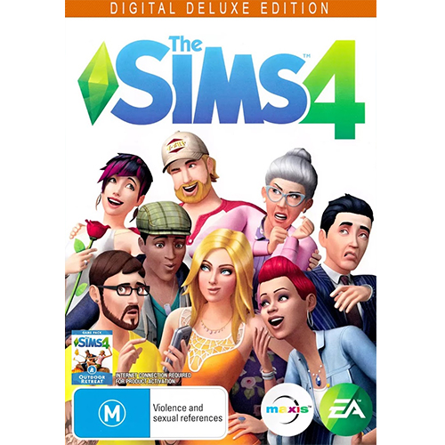 The Sims 4 Deluxe Edition || PC GAME || 4 DVD