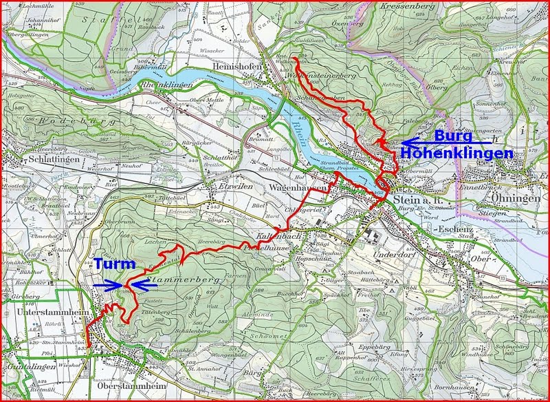 Pfannenstiel Wanderblog: Nochmals nach Stein am Rhein: Burg ...