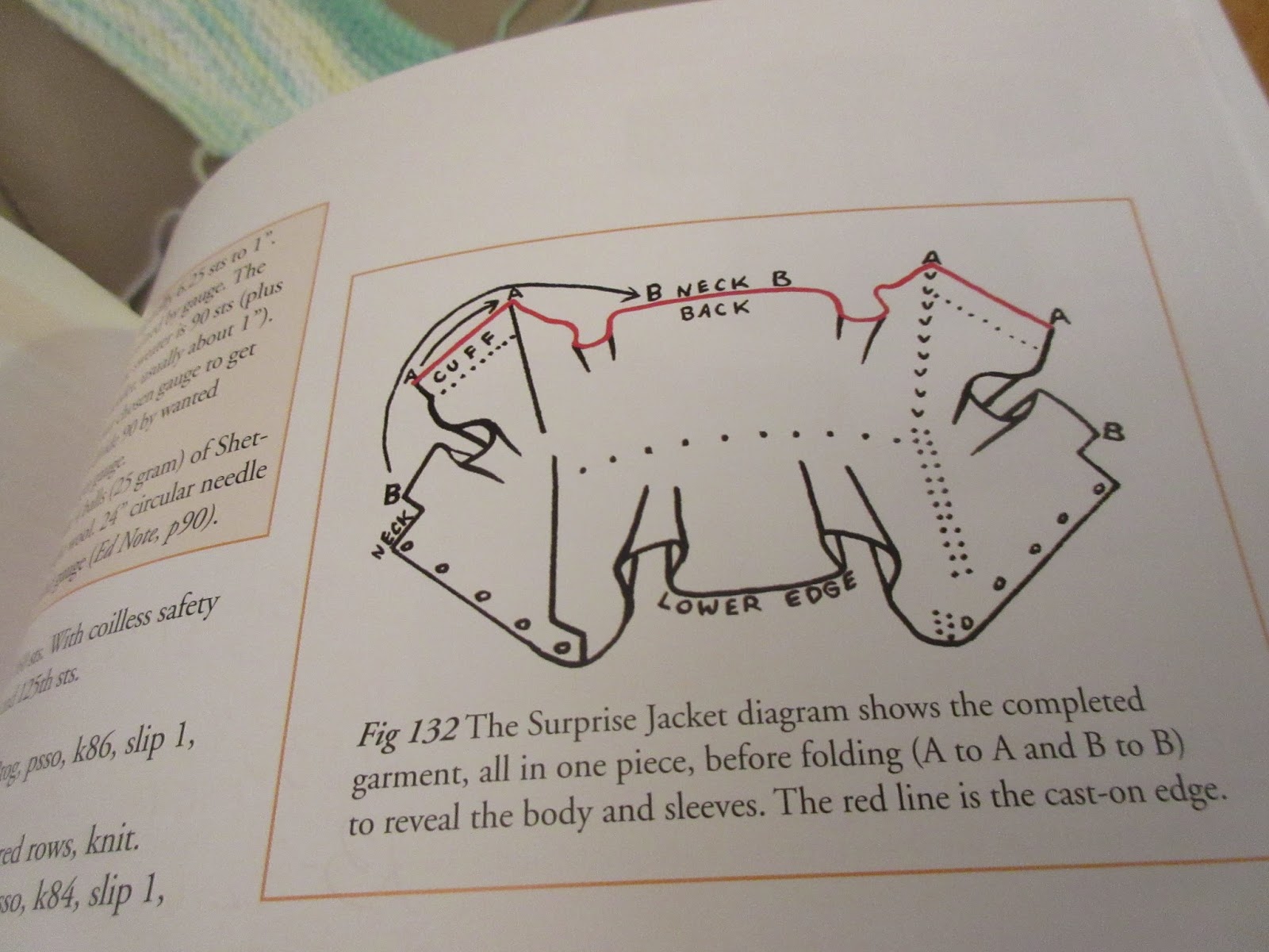 Marlene's Space: Knitting My First "Baby Surprise" Jacket