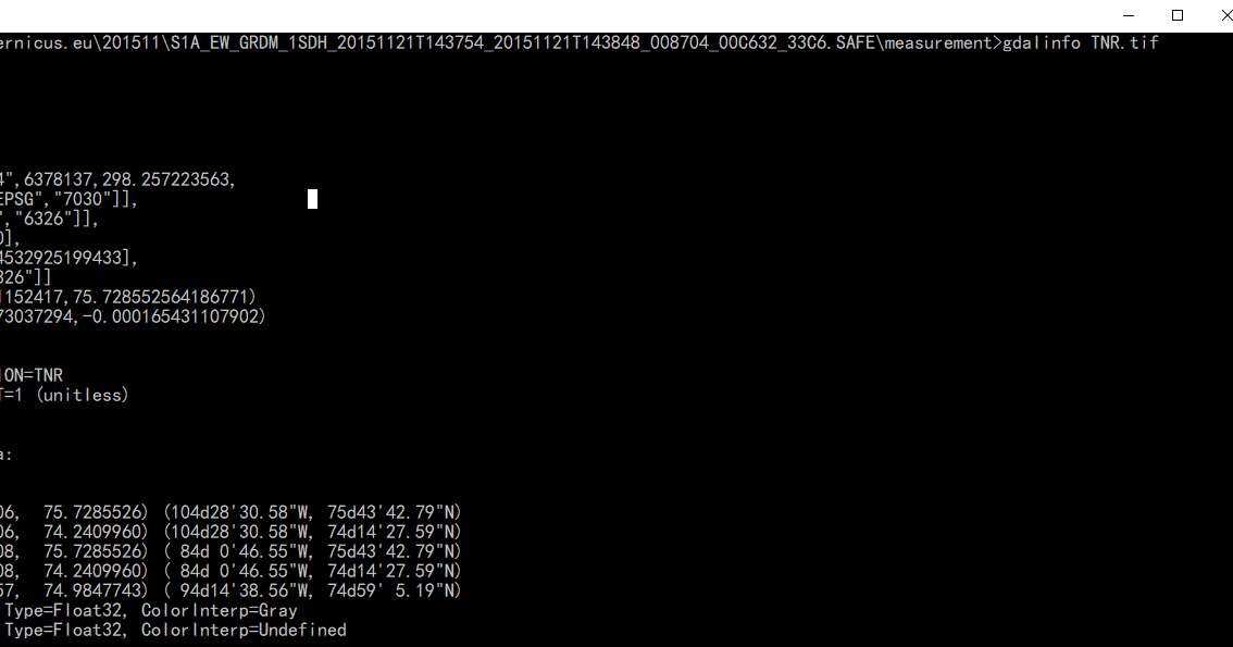 Young: GeoTIFF file adds GCPs projection information Young: GeoTIFF file adds GCPs projection information