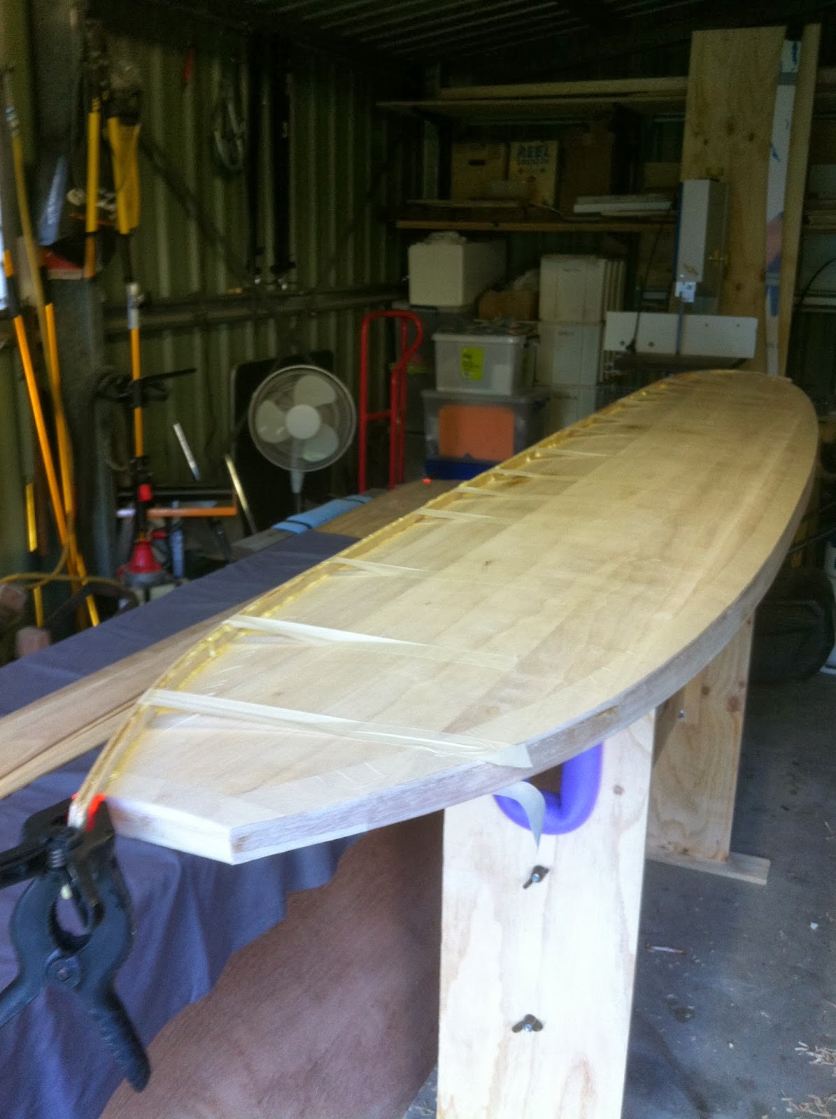 Wood Buddha - Building Wood Surfboards: Building a Foam Core Wood ...